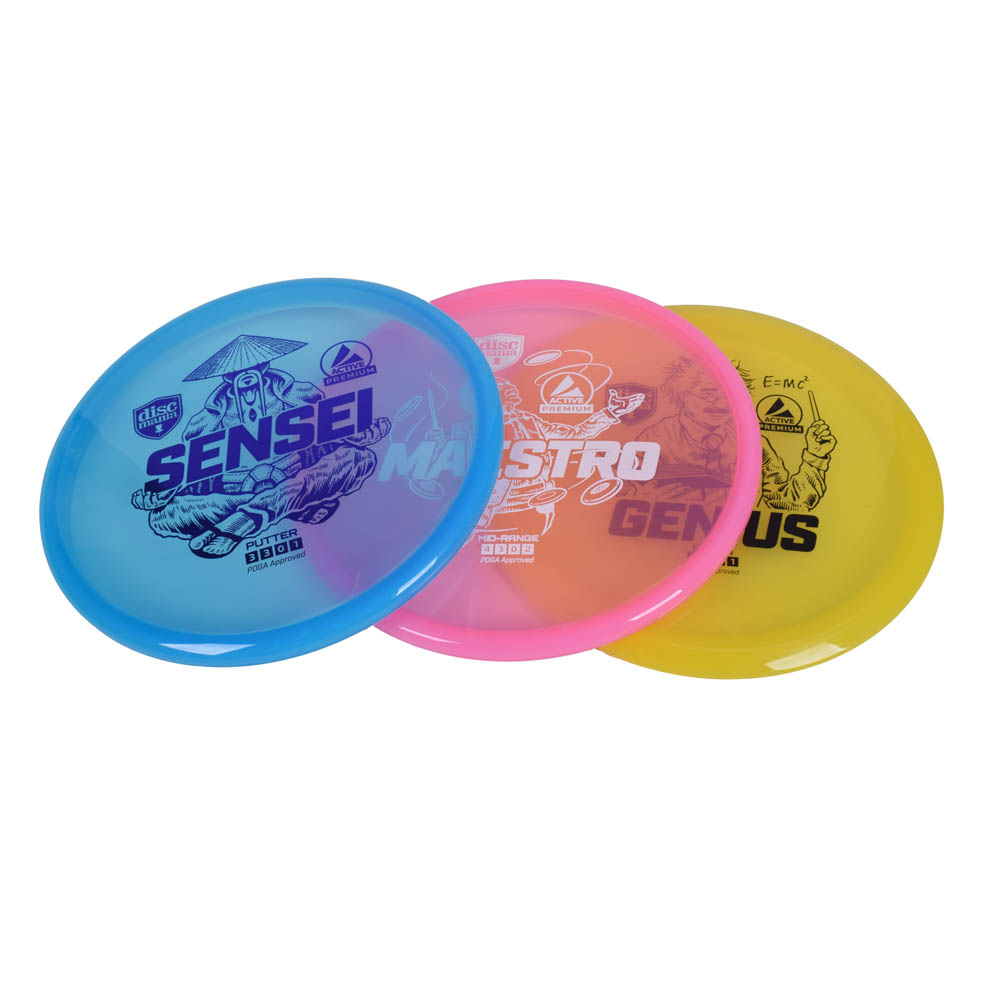 DISCMANIA - 3 DISC Starter Set | Sportastic